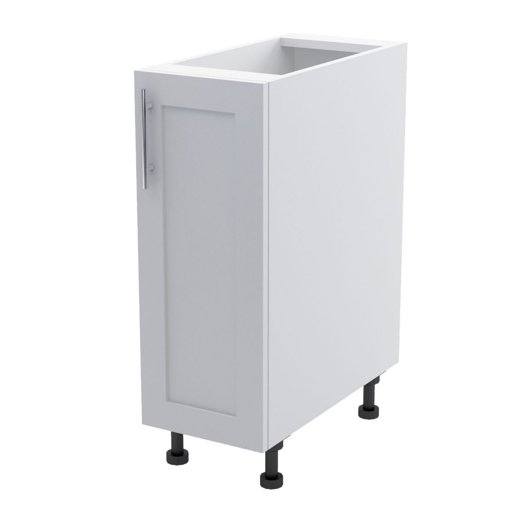 9'' Base Kitchen Cabinet White Shaker