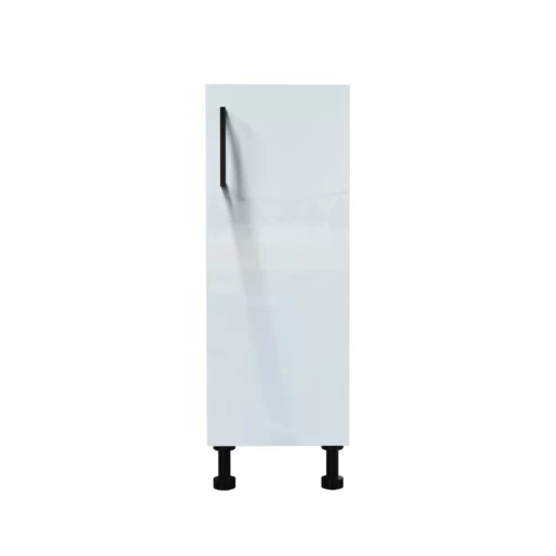 12 inch Base Kitchen Cabinet White High Gloss