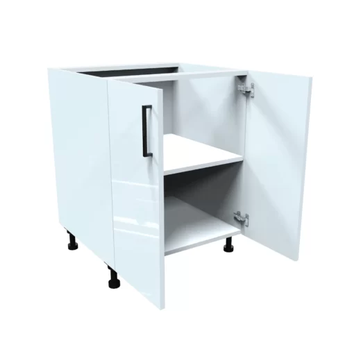 27 inch Base Kitchen Cabinet White High Gloss