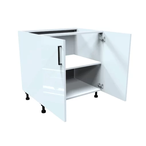 33 inch Base Kitchen Cabinet White High Gloss