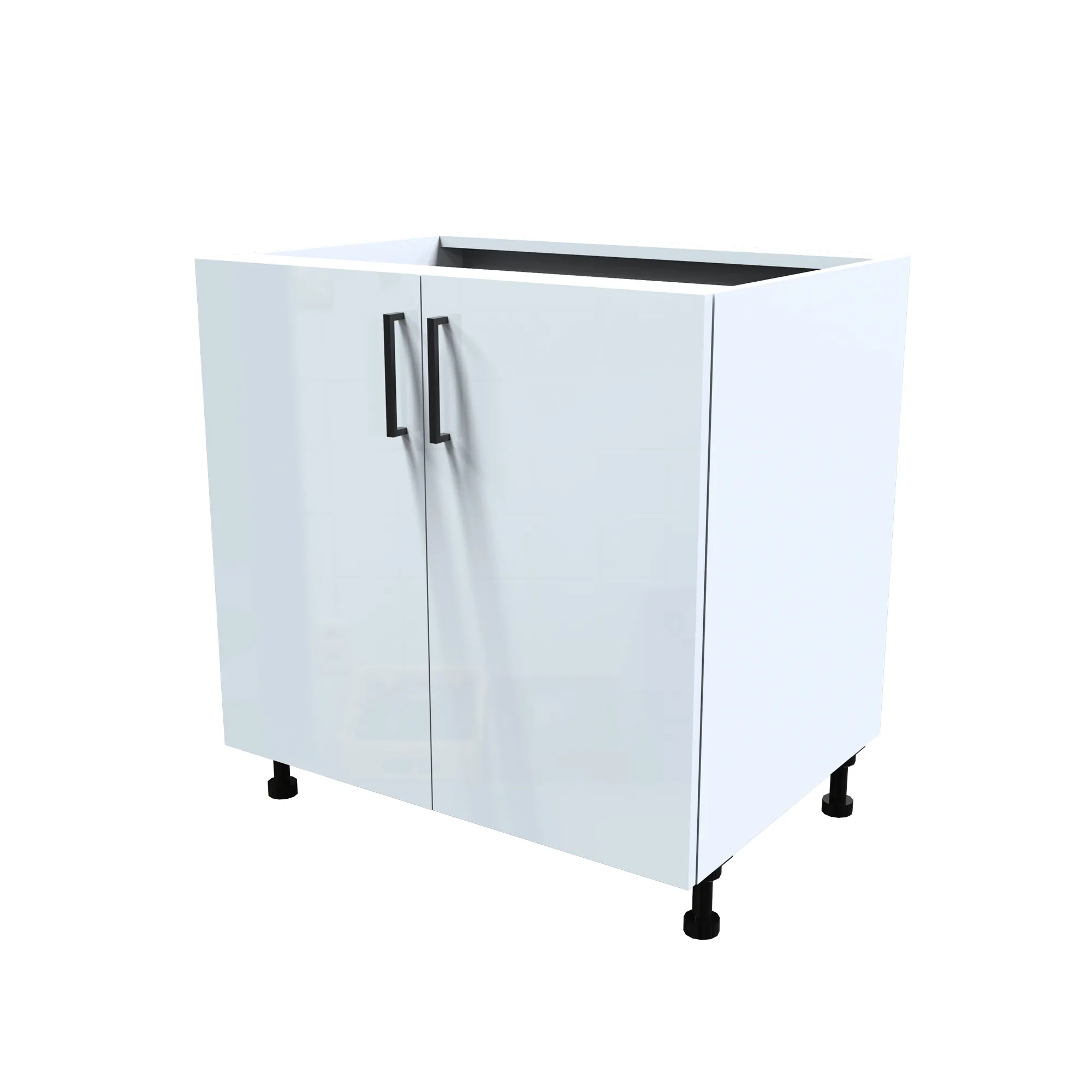 33 inch Base Kitchen Cabinet White High Gloss