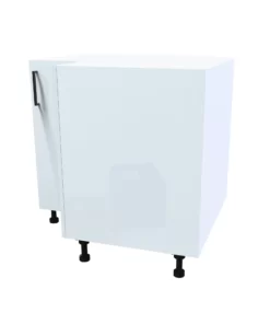 36 inch Base Corner Kitchen Cabinet White High Gloss