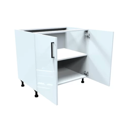 36 inch Base Kitchen Cabinet White High Gloss